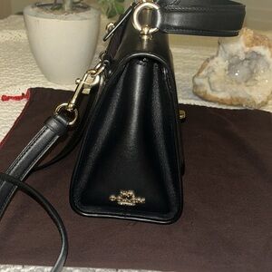 Coach | Bags | Tilly Top Handle Satchel With Signature Canvas Coach ...